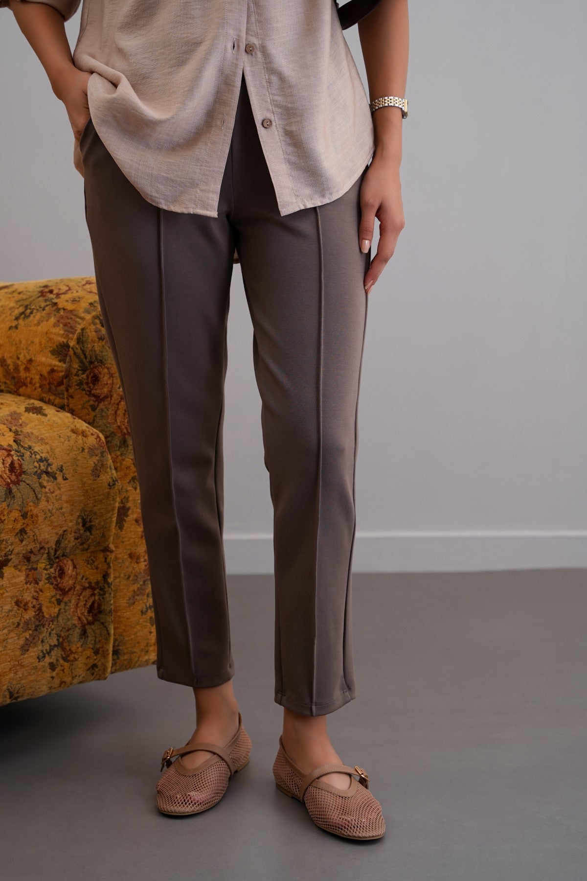 STRAIGHT EASY SLACKS – Lama Retail