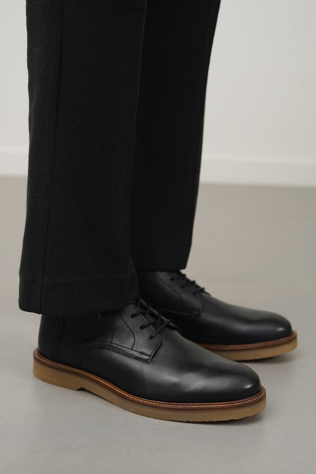 HIGH ANKLE LEATHER BOOTS – Lama Retail