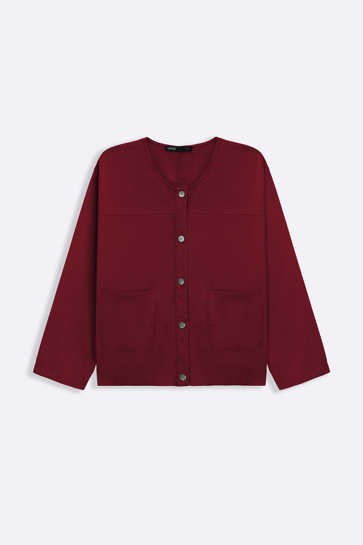 TENCEL-LINEN POCKET BLOUSE – Lama Retail